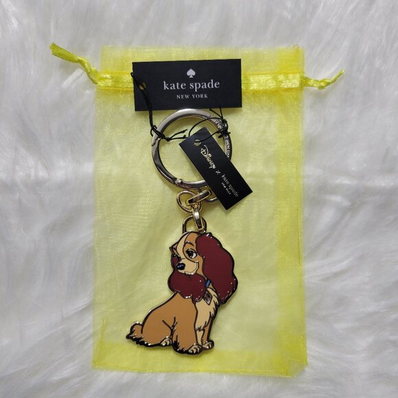 kate spade | Accessories | Disney X Kate Spade Lady The Tramp Keychain ...